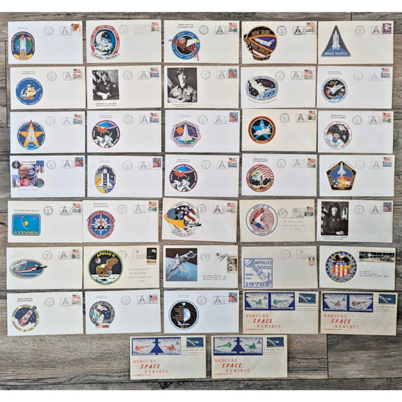 Other | Vintage Space Shuttle Stamped Commemorative Postal Cover ...
